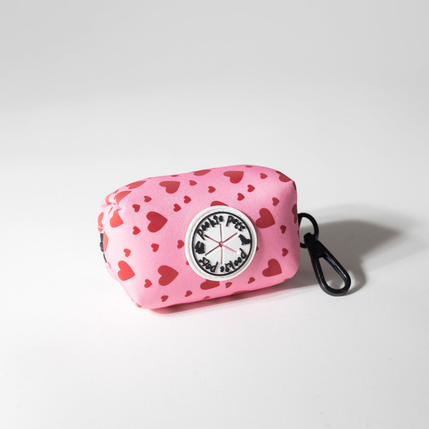 Reflective Poop Bag Dispenser with Hearts Design | Pookie Pets
